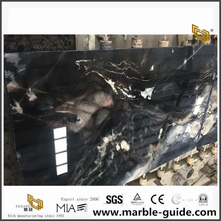 China Magic Black Marble Slabs Wholesale Factory - Yeyang Stone