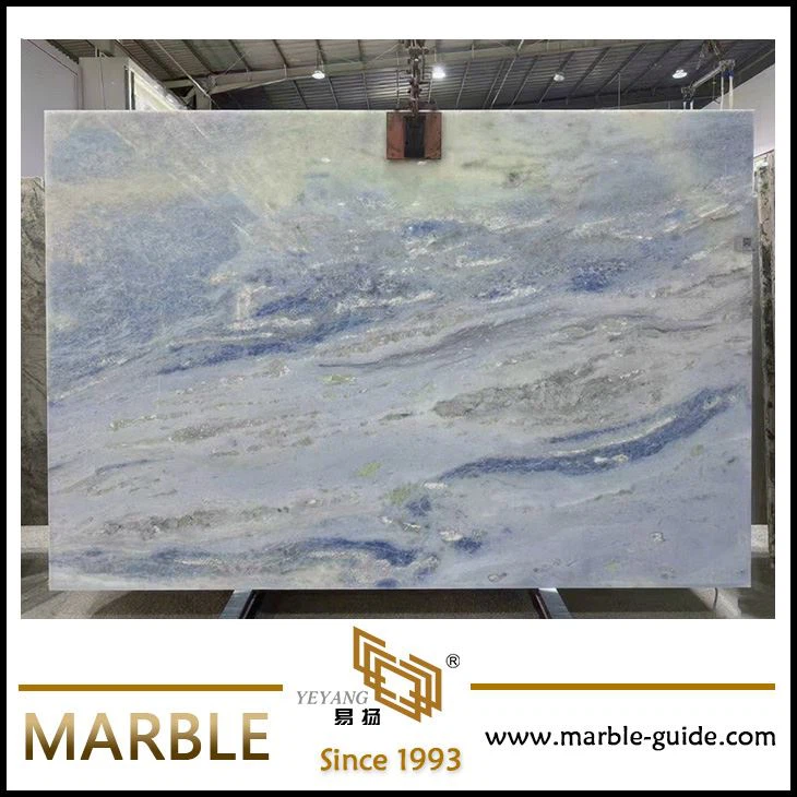 China Fantasy Blue Translucent Marble Stone Manufacturers, Suppliers ...